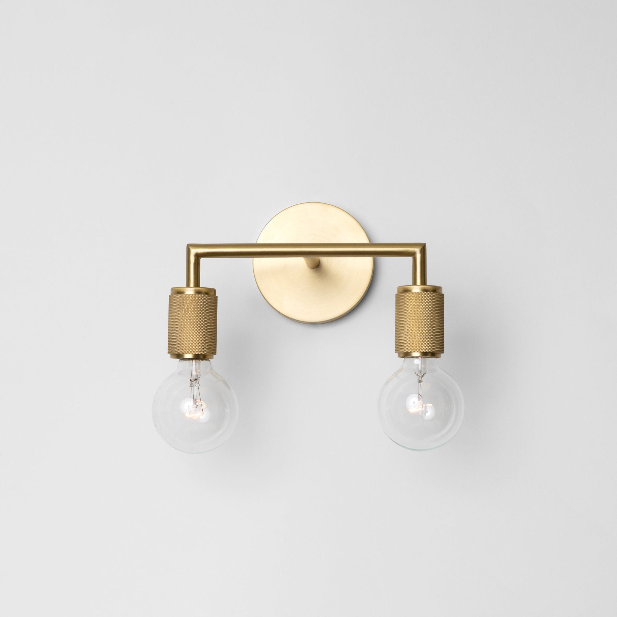 Dual Dazzle Wall Sconce | Wall Lamp | aluminum/copper/iron/metal | 100